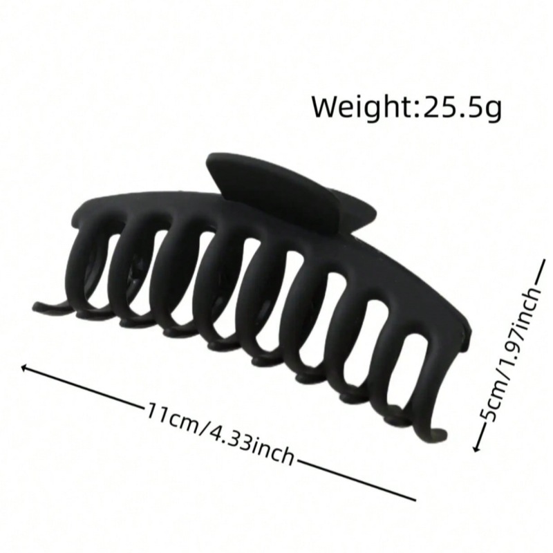 1 Matte Matte Keel Hair Clip Fashion Commuter Elegant Ladies Hair Clip ...