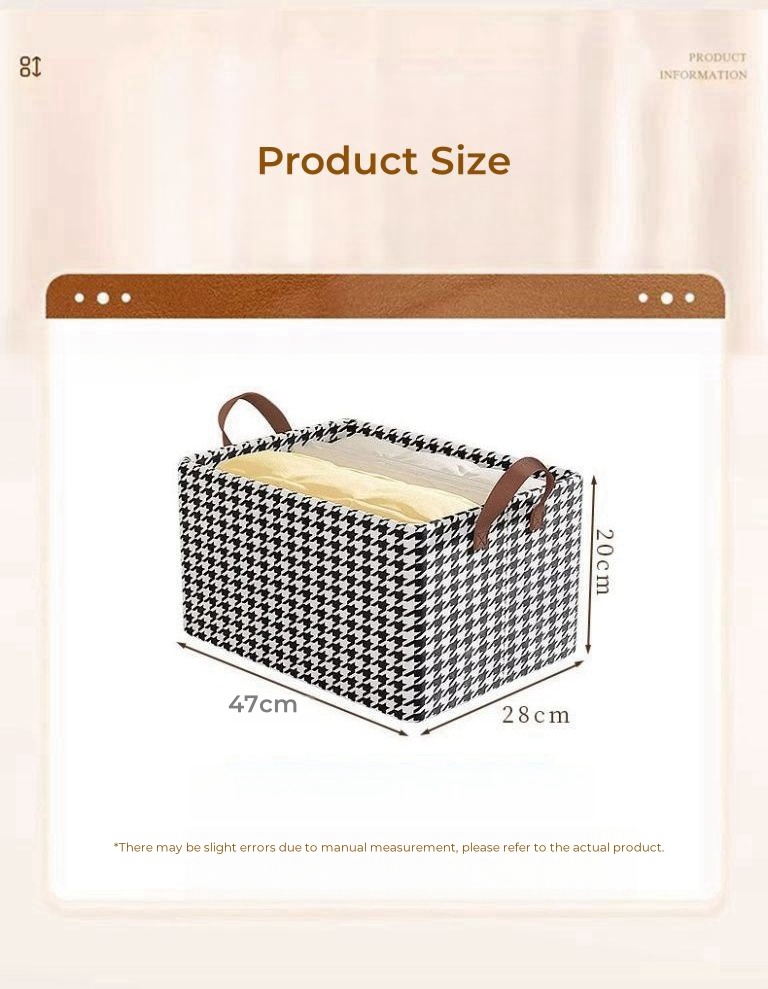 28L Steel Frame Storage Box Clothes Organizer Wardrobe Clothes Storage ...