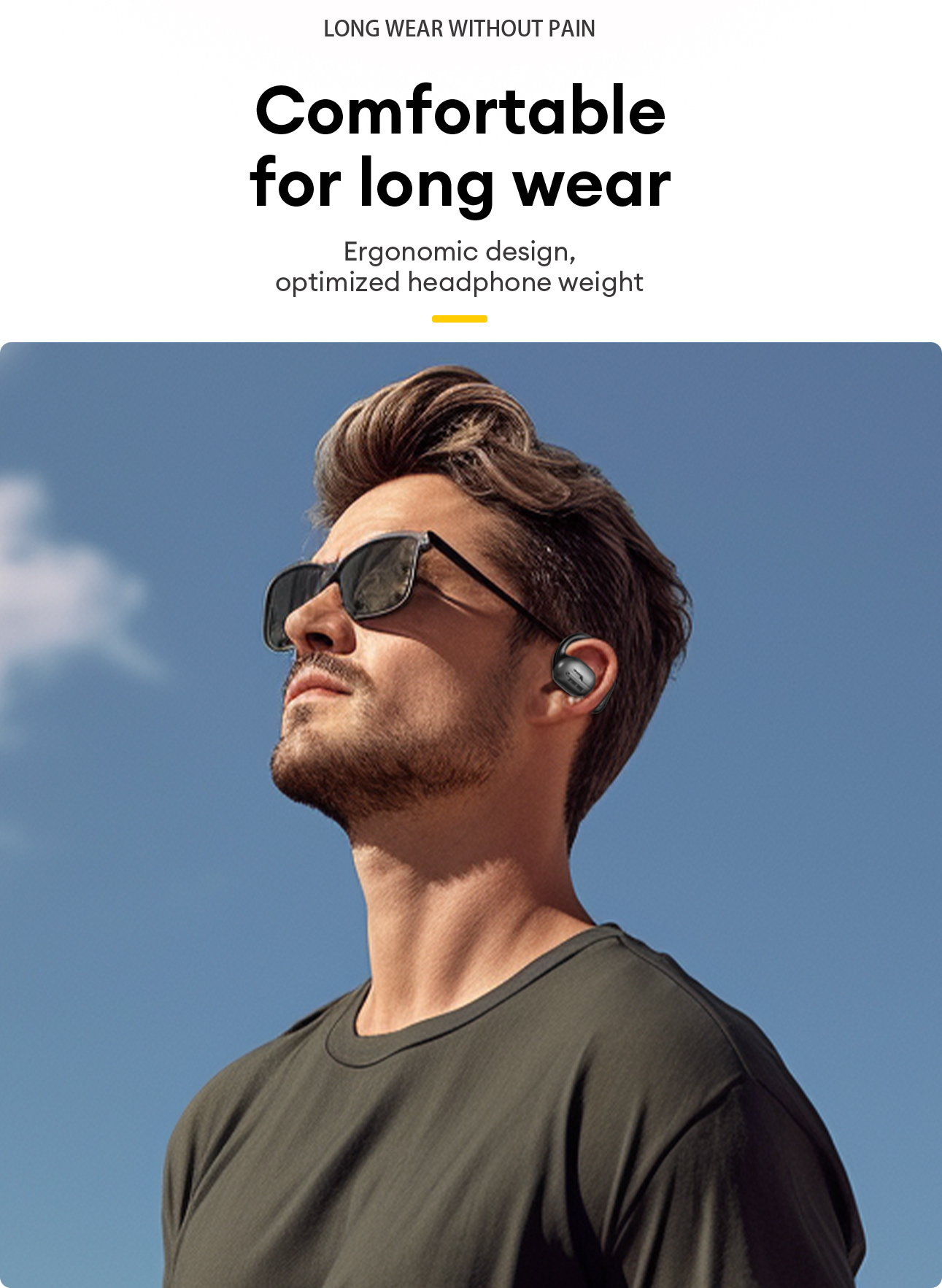 Transformers TF-T20 Bluetooth Earphone OWS Hanging Ear HD Call Low ...