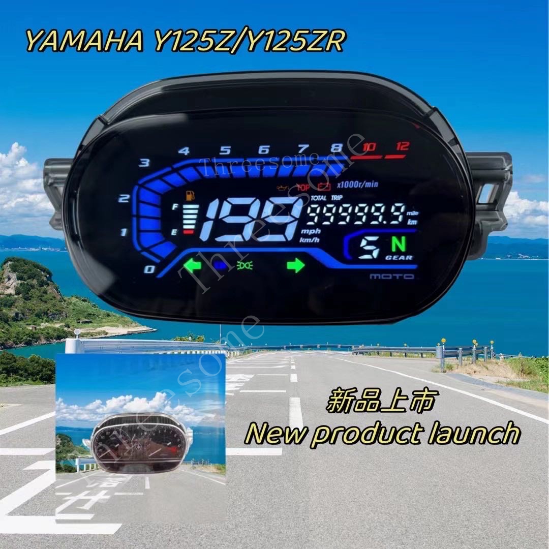 Yamaha Y125zr Y125z 125z 125zr Digital Meter Assy Speedometer Plug and ...