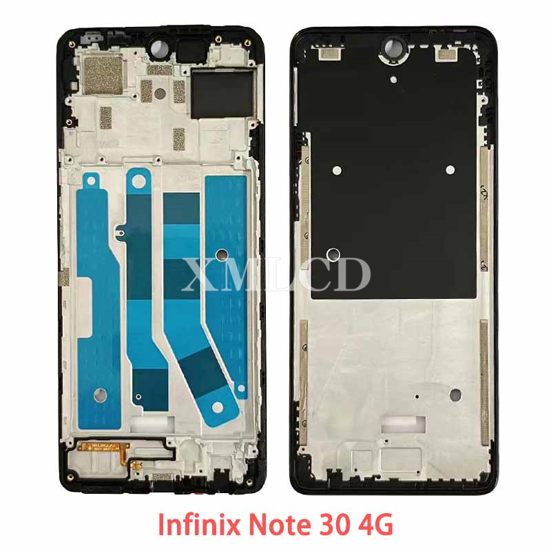 For Infinix Note 30 4G Middle Frame Note 30 4G X6833B X6716B Front ...