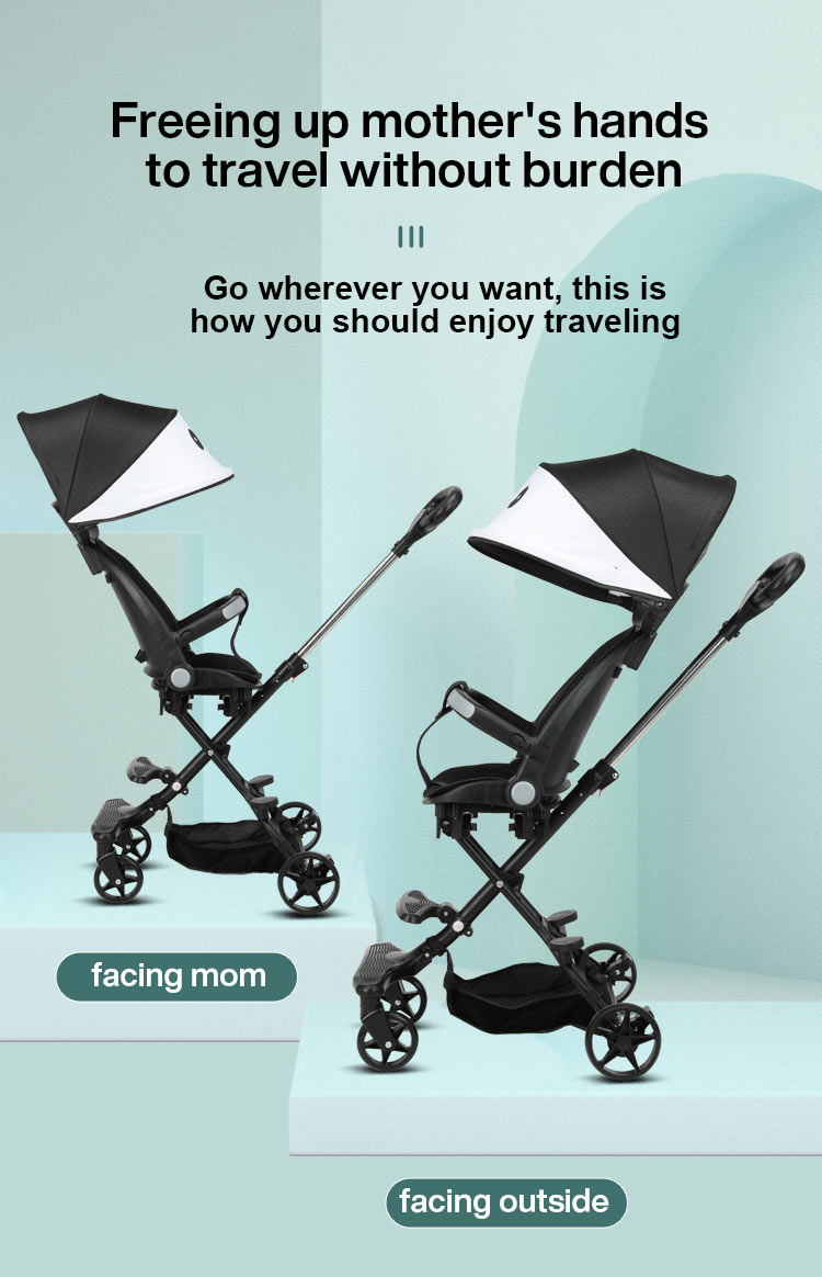 Magic Stroller Baby 2 way facing Lightweight Stroller Foldable baby ...