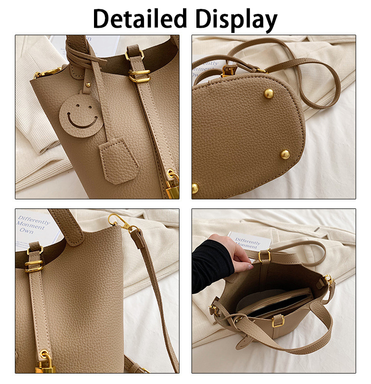 Fashion Leisure Handbag Small Bag Women's New 2024 Simple Hundred ...