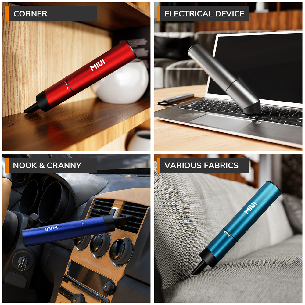 [Free Shipping] MIUI Mini Vacuum Cleaner Small Handheld Vacuum Cordless ...