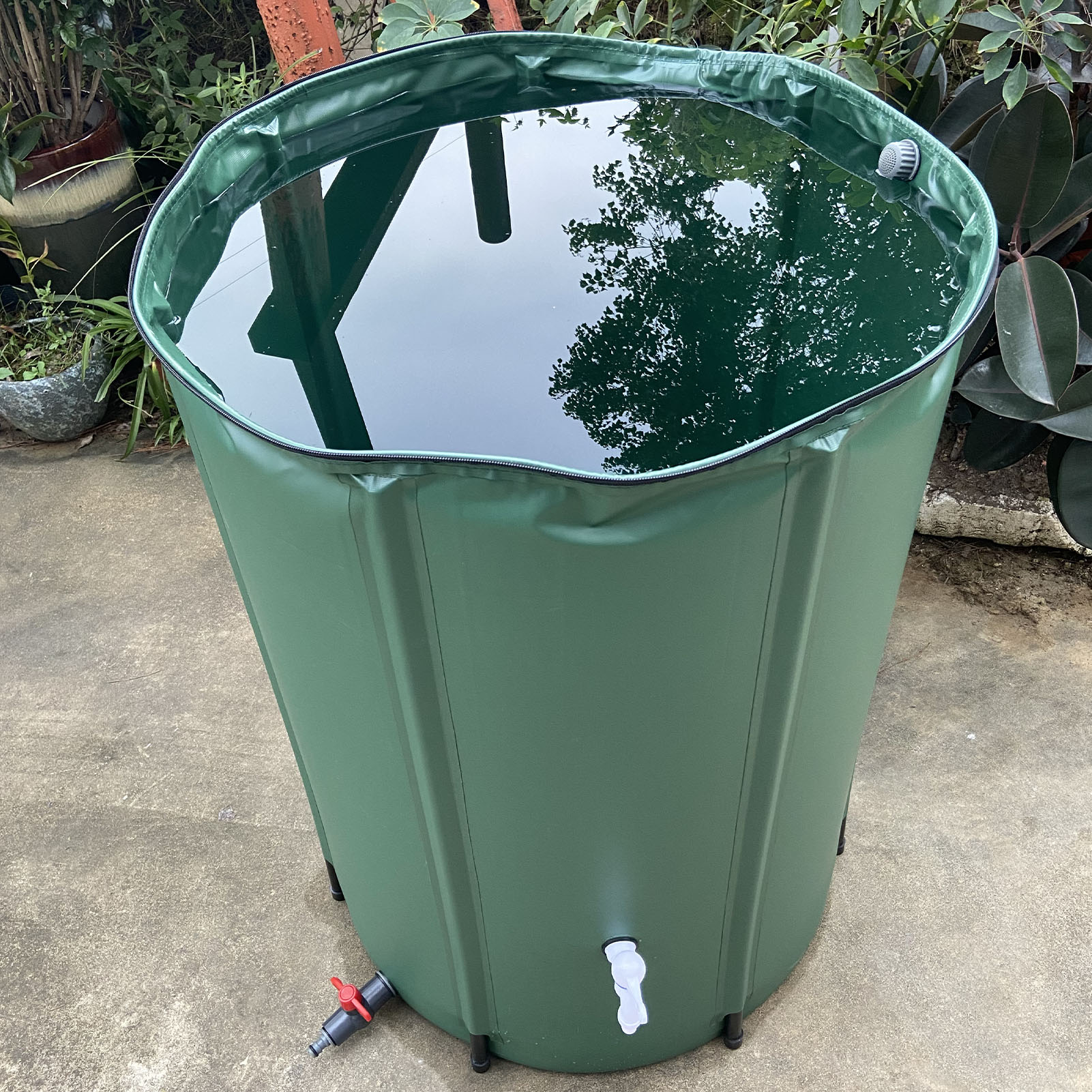Portable Rain Barrel Water Butt 100/200L/250L/500L/750L Collapsible ...