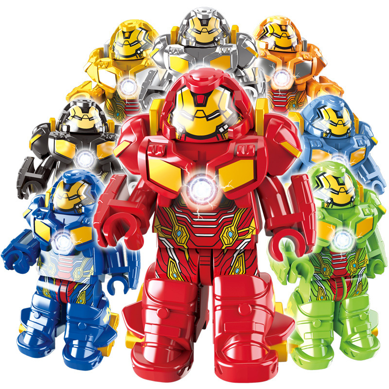 HULkbuster Blind Bag Random Figures Building Blocks Mini Toys | Shopee ...