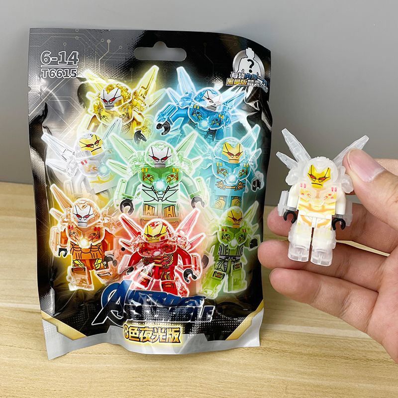 HULkbuster Blind Bag Random Figures Building Blocks Mini Toys | Shopee ...