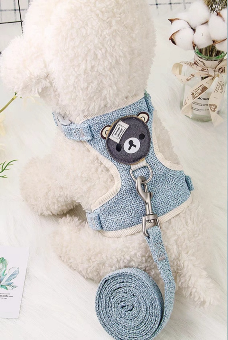 OYES Dog Traction Rope Vest Cute Cat Traction Rope Walking Cat Rope ...