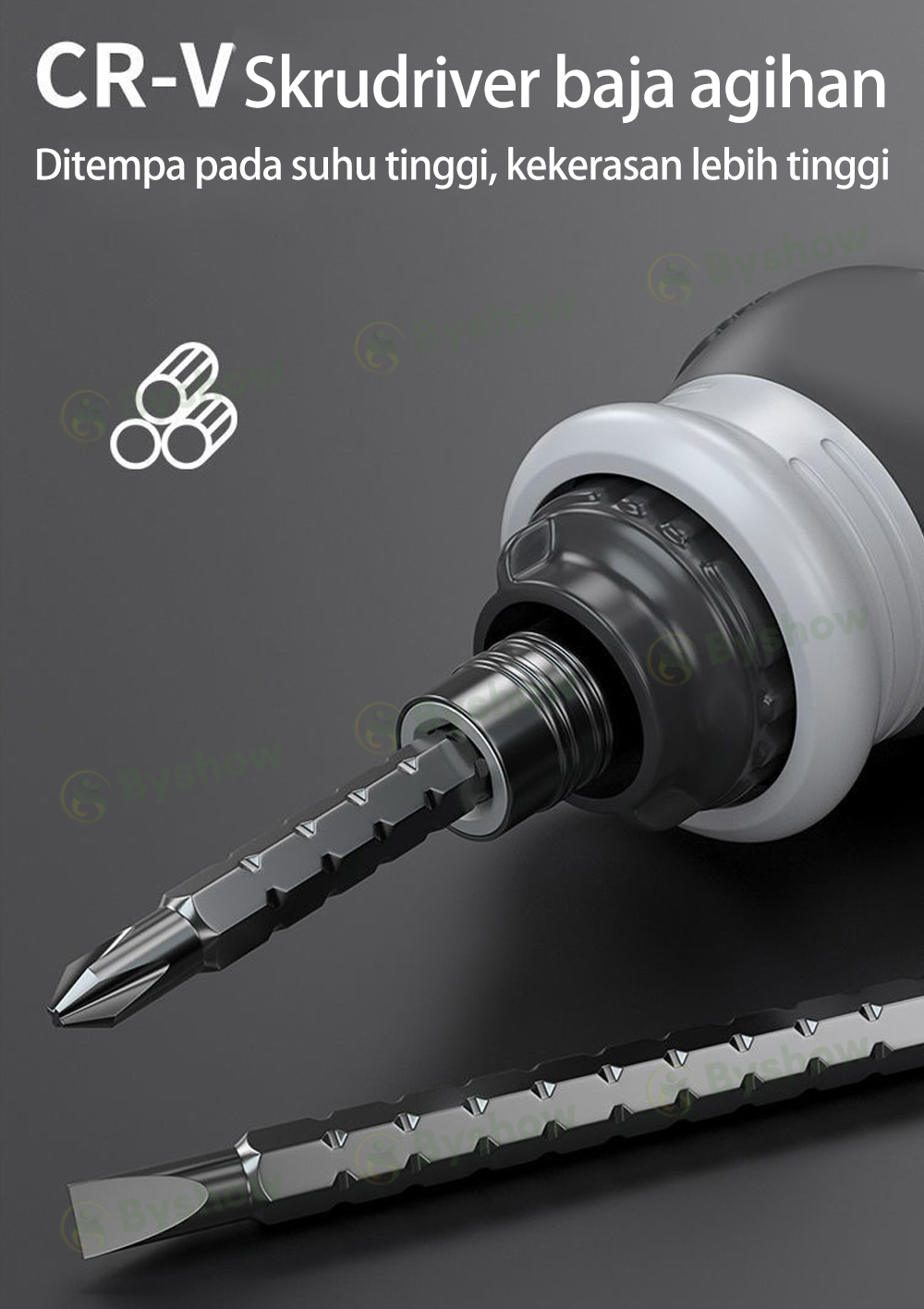 【Byshow】Malaysia In Stock 26 in 1 Ratchet Screwdriver Set Magnetic Dual ...