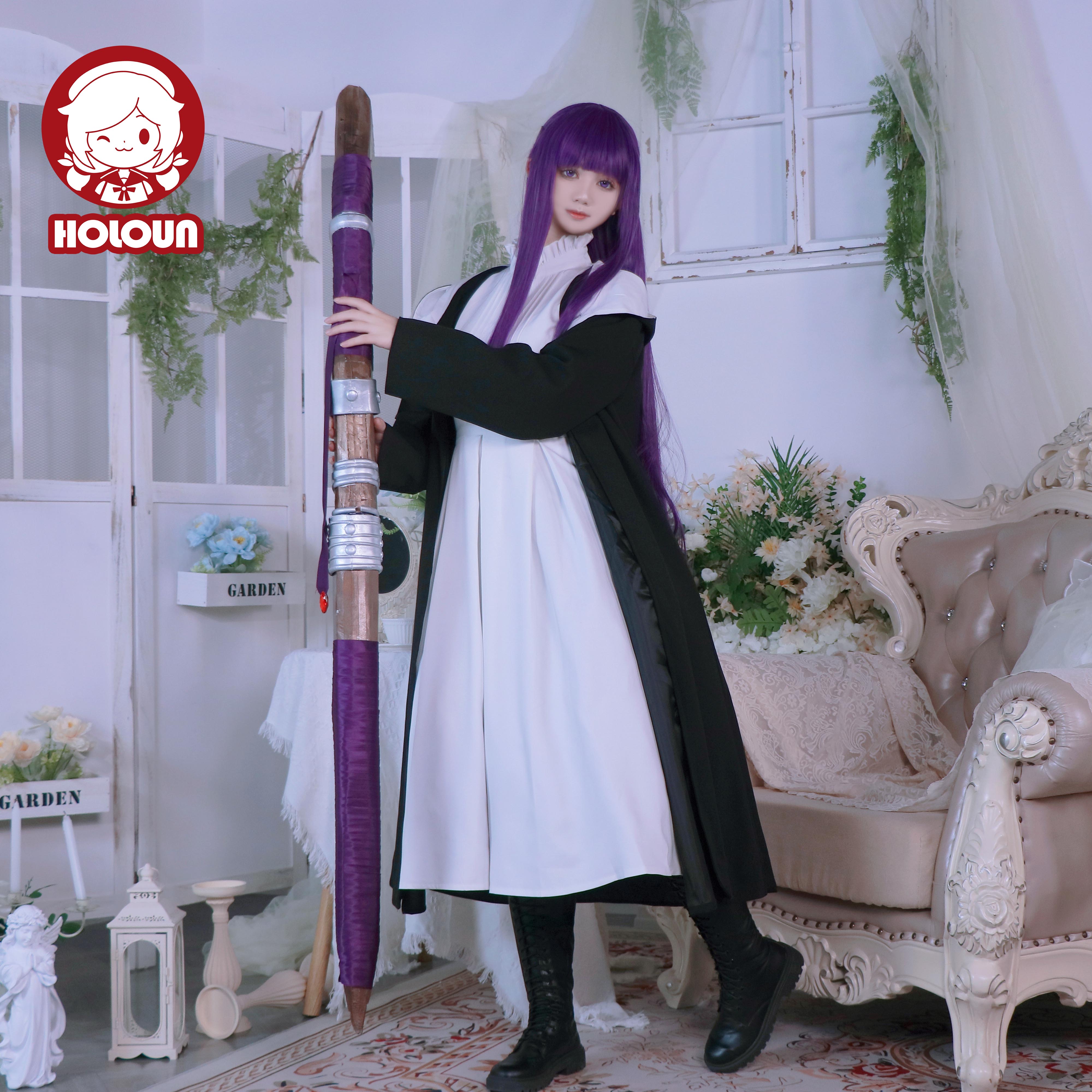 HOLOUN Frieren at the Funeral Manga Anime Fern Cosplay Costume Dress ...