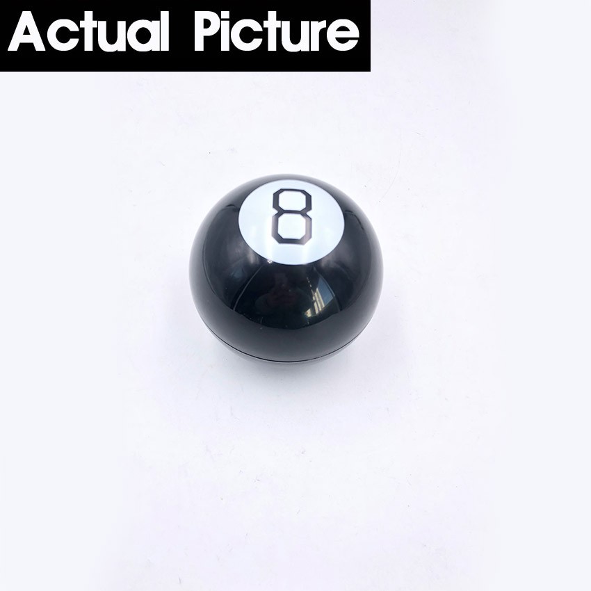 【In Stock】 10CM Black 8 Magic Prophecy Ball Black 8 Magic Props ...
