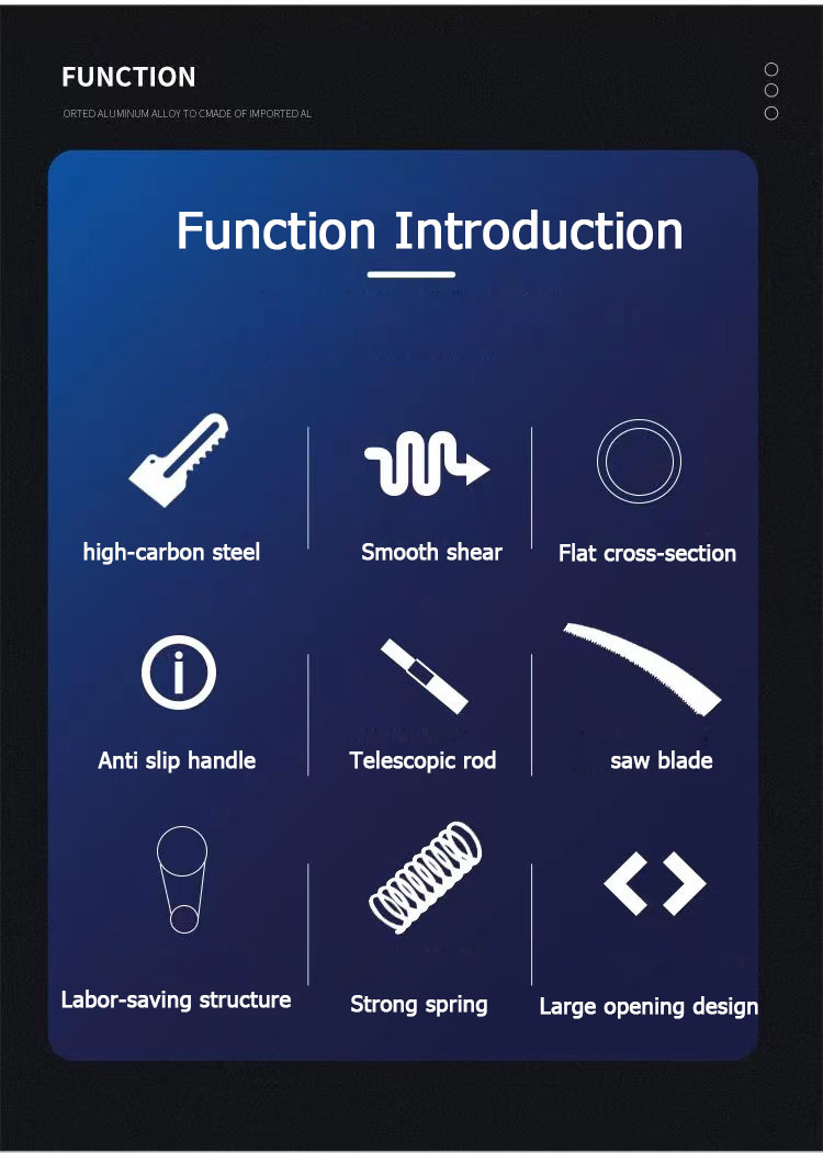 8.5M Telescopic Tree Pruner - High Branch Cutter & Coconut Picker ...