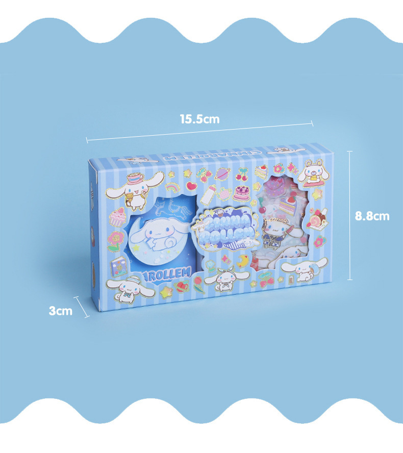 Guca Stickers Kuromi Melody Sanrio Stickers Baby Toys DIY Cute Stickers ...