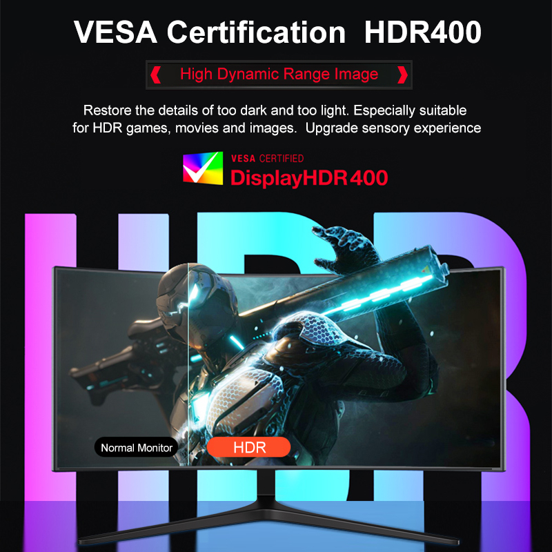 EXPOSE LED Computer Monitor With Speaker 1080P 75HZ Gaming Monitor (19 ...