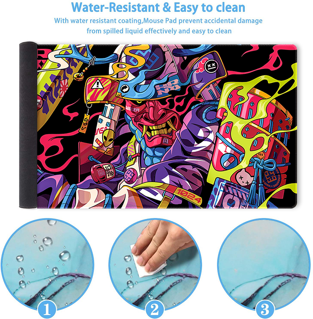 Yakyu Bushi Mouse Pad Plus Size Mouse Pad Gaming Mouse Pad Table Mat ...