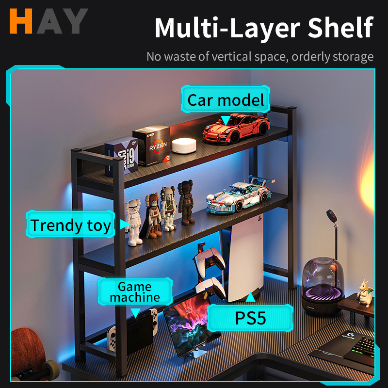Desktop Rack Desktop Storage Shelf Multi-layer Shelf Tabletop Storage ...