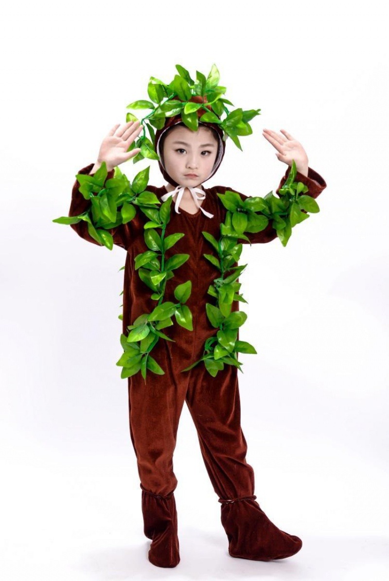 Ready Stock Pakaian Kanak Kanak Perempuan Tree Performance Costume For ...
