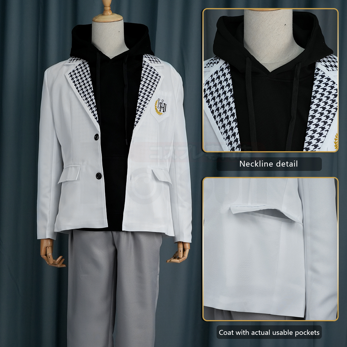 HOLOUN Blue Lock Nagi Seishiro Cosplay Costume School Uniform Anime ...