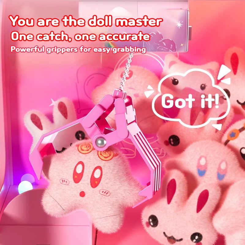 Living Stones Claw Machine Simulated Doll Grabbing Machine Coin ...
