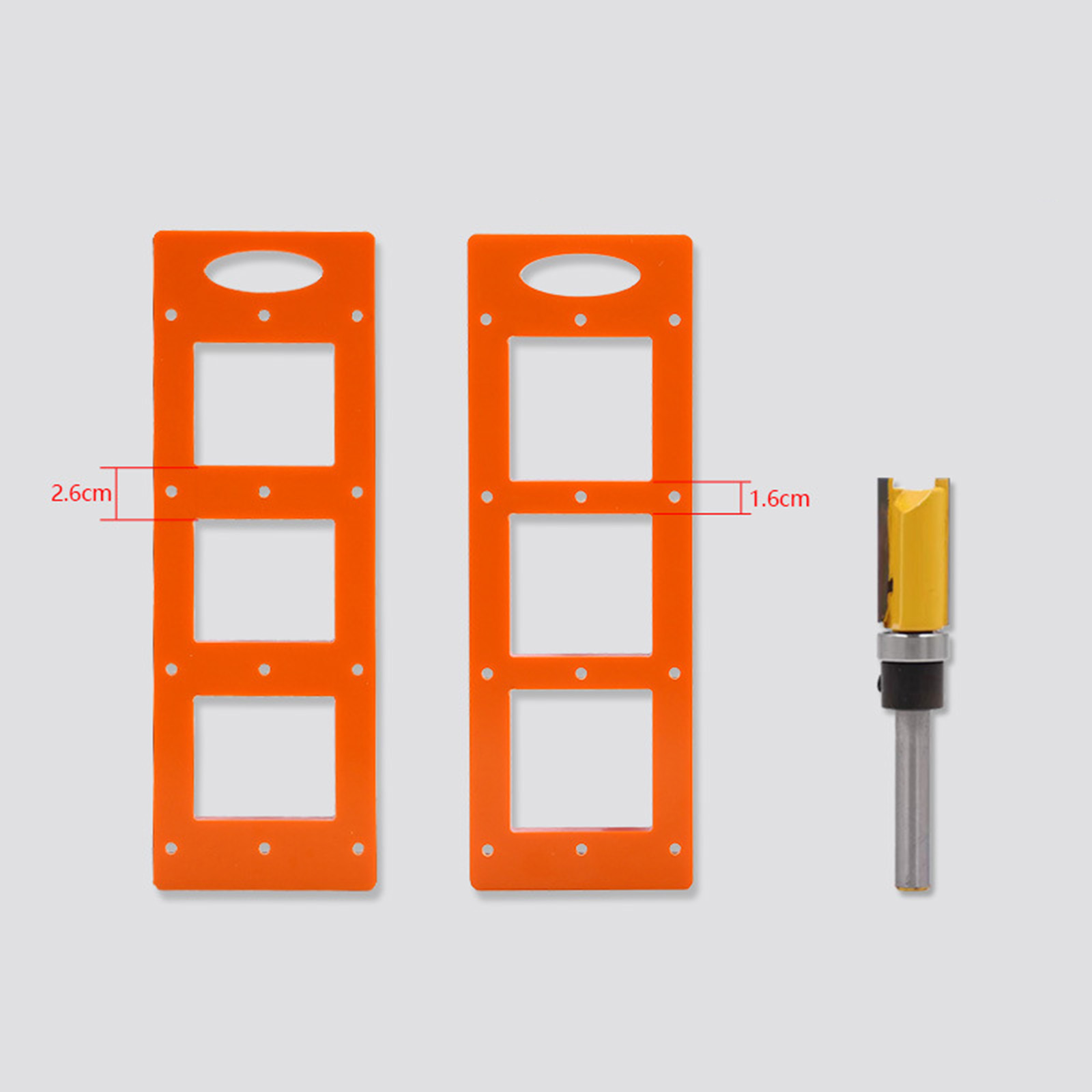 [Fenteer1efMY] Sockets Slotting Template Housing Holder Sockets Bottom ...