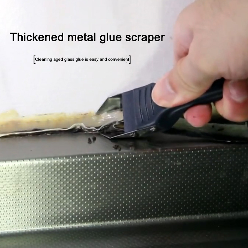 Three-in-one Metal Scraper Multi-functional Inner Corner Scraper Glass ...