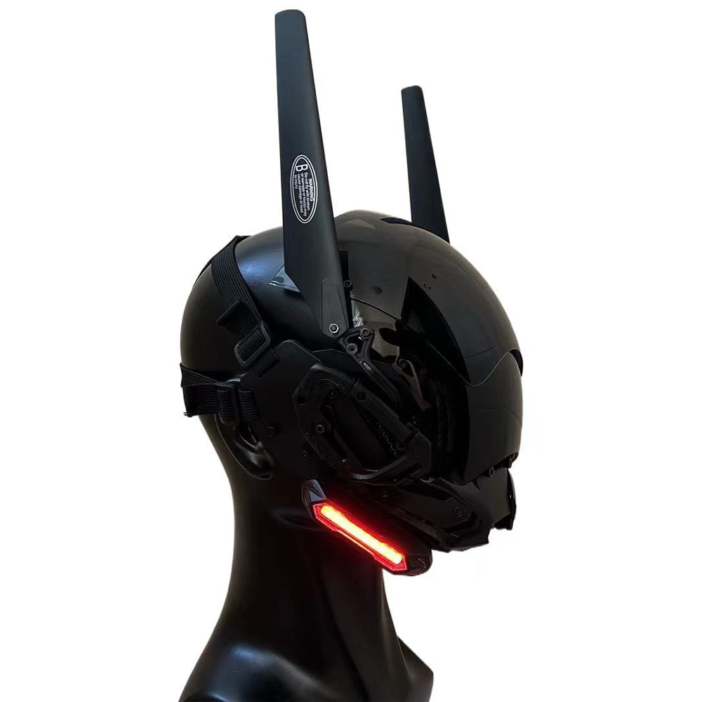 Cyberpunk Mask Gothic Cyber Mask for Men,Techwear mask, Halloween ...