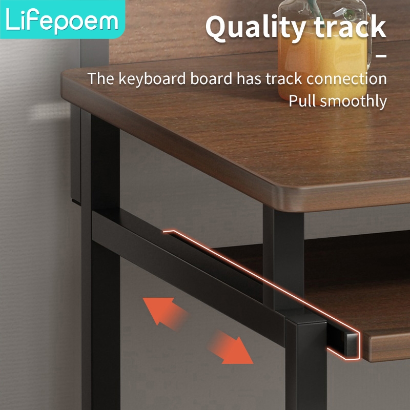 Computer Table Meja PC Laptop Table Office Table Multifunctional ...
