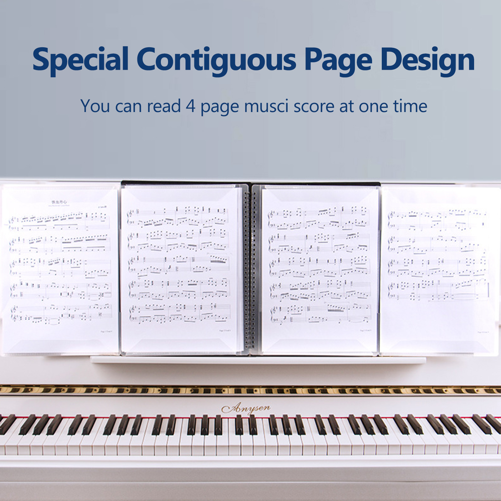 [LOCAL MUSIC] Flatsons FB-04 A4 Size Music Score Holder Paper Sheet ...