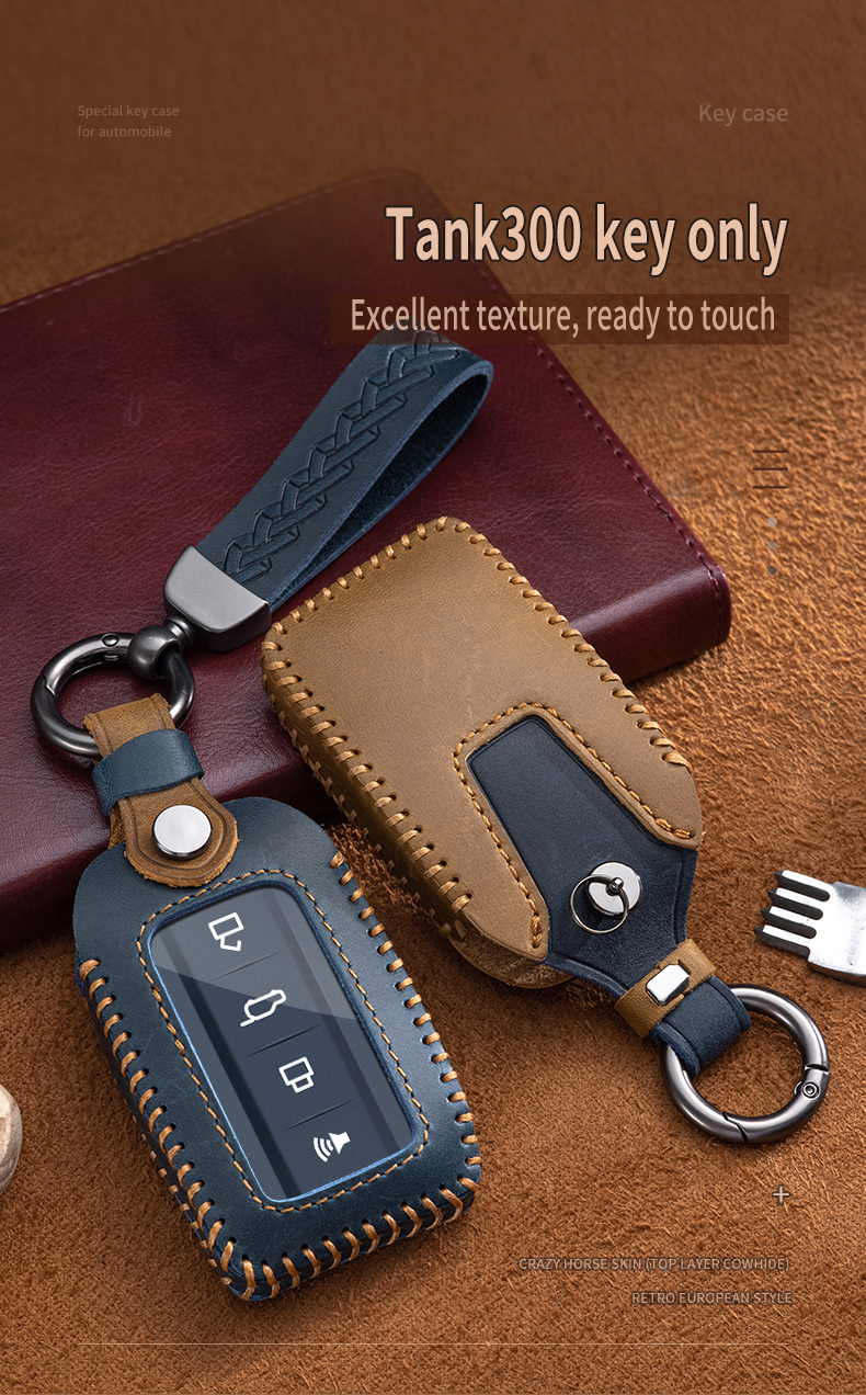 [Ready Stock]Tank car key Case Cover for GWM Tank 300 HEV WEY Tank 500 ...