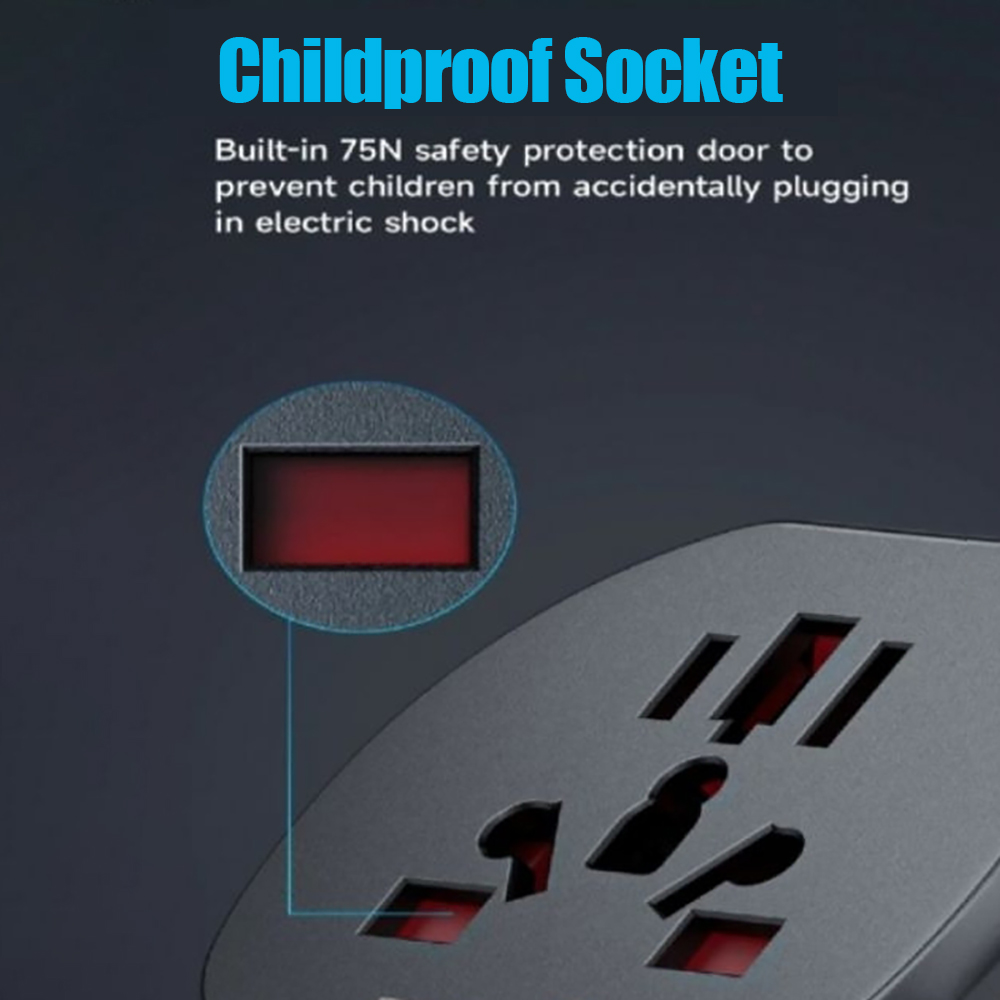 Philips travel converter adapter UK 3 pin conversion plug | Shopee Malaysia