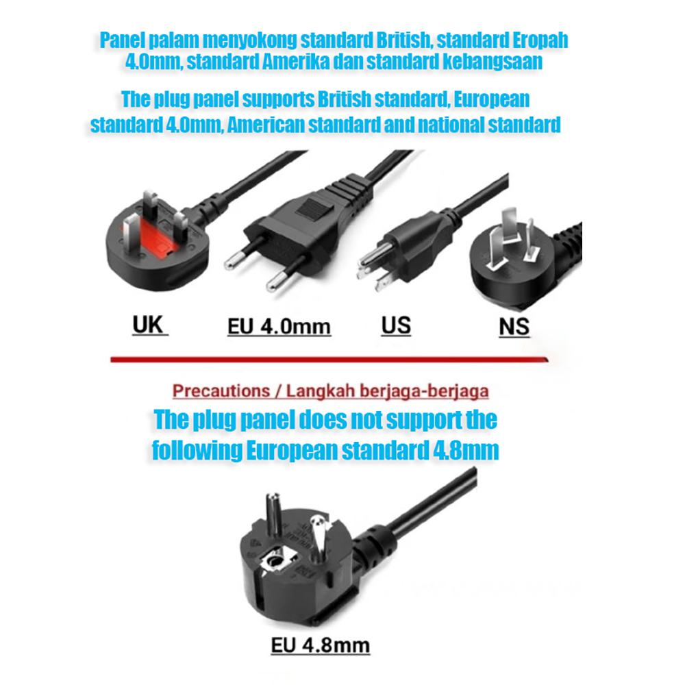 Philips travel converter adapter UK 3 pin conversion plug | Shopee Malaysia