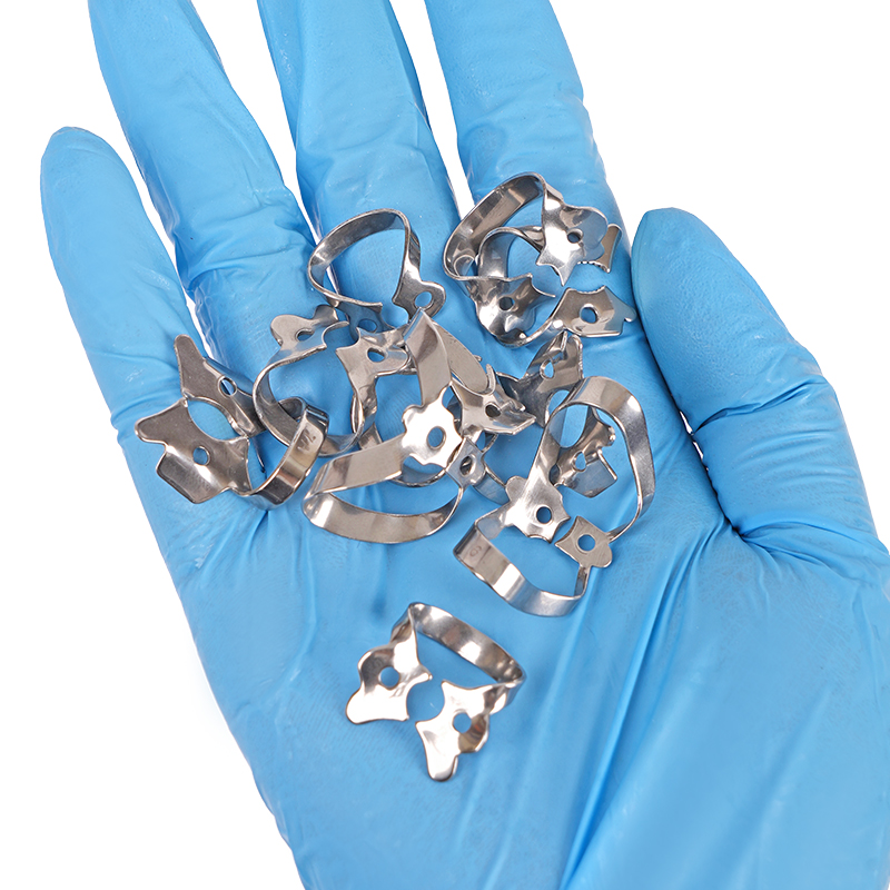 Dental Rubber Dam Clamps Stainless Steel Endodontic Restorative Barrier ...