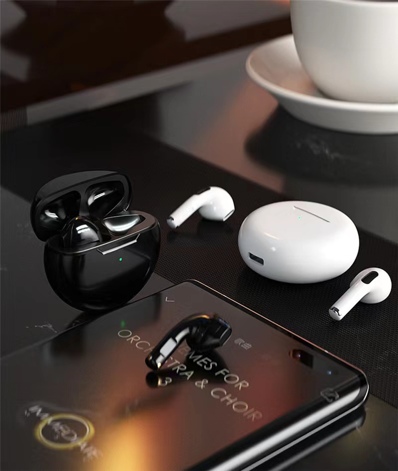 Pro6 TWS Bluetooth Earbuds Wireless Earphone Touch Control HiFi Stereo ...