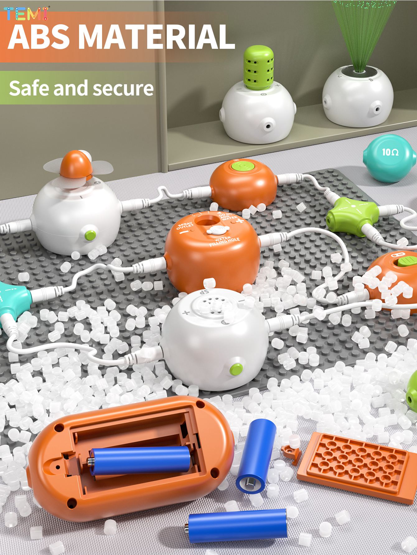 TEMI Assembled Electronic Building Blocks Scientific Canned Circuit ...