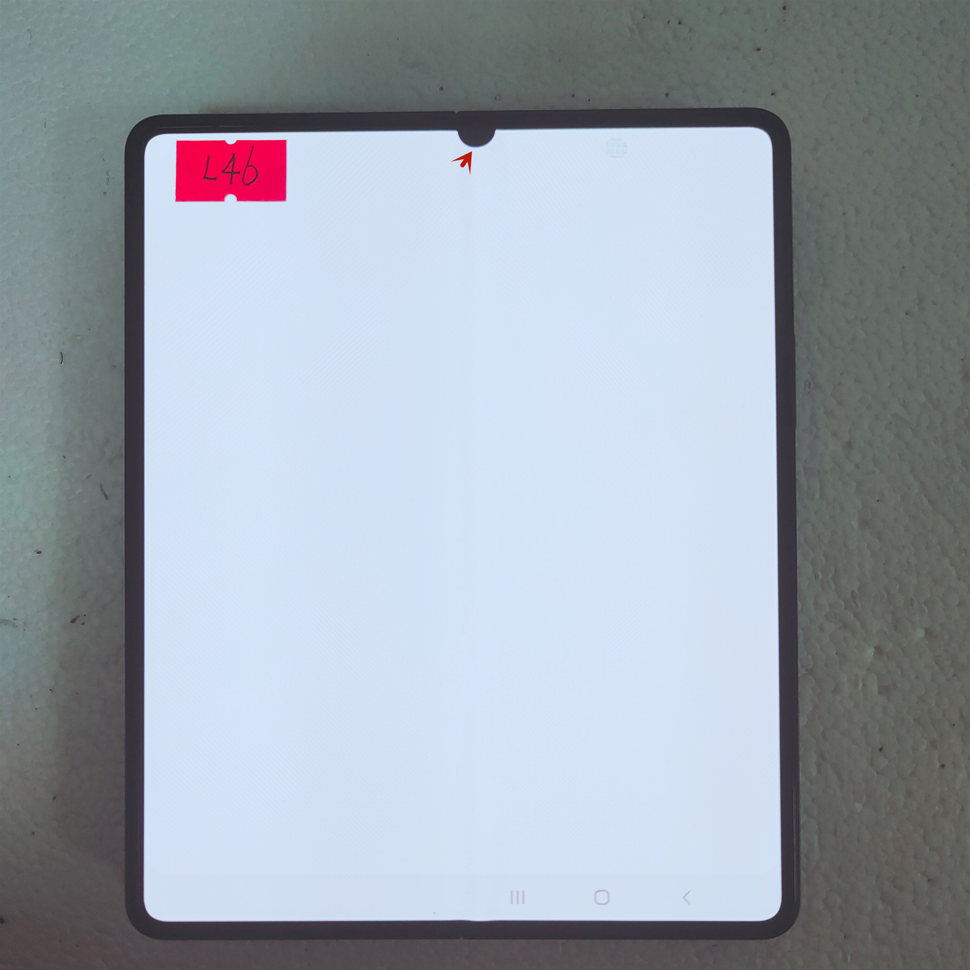 Original Defect Inner Screen For Samsung Z Fold3 F926 F926B LCD AMOLED ...