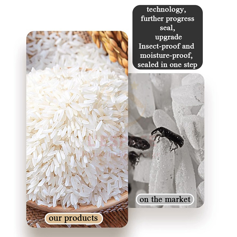 POP 5/10kg Rice Storage Rice Dispenser Food Storage Container Grain Storage Box Rice Beans ...