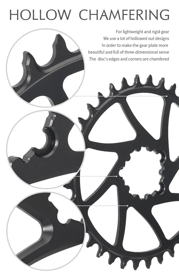 Bike Chainring SRAM Gx xx1 Eagle x01 Nx x1 x0 x9 GXP Oval Mountain Bike ...