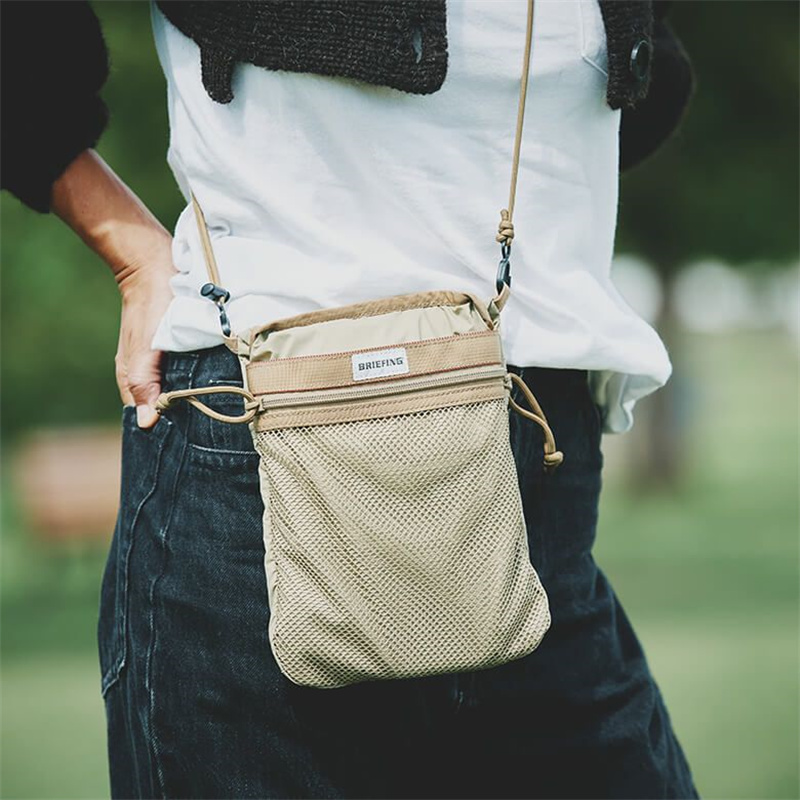 Japan deandeluca Messenger Bag Simple Foldable Portable Handbag Dual ...