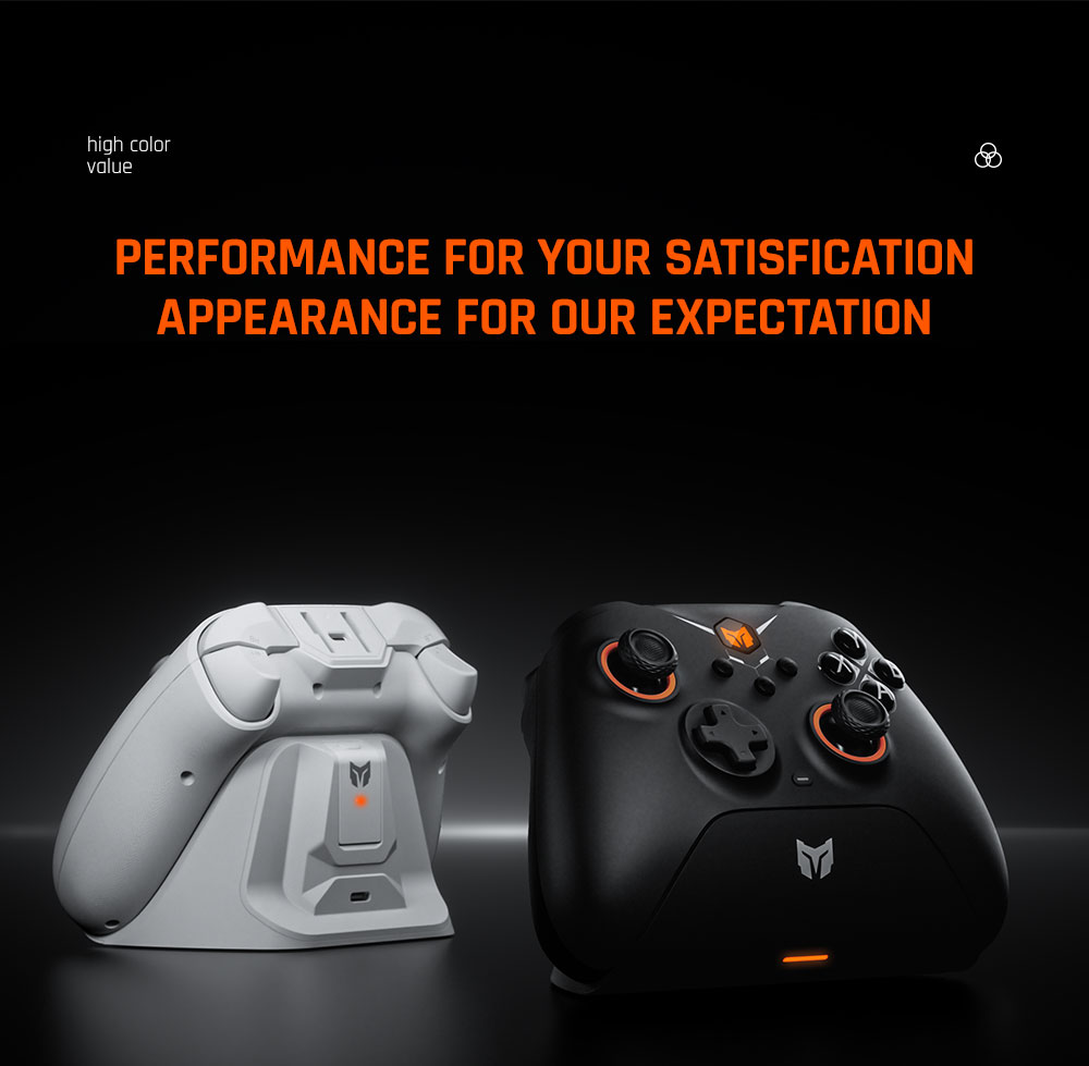 BIGBIG WON Wired Wireless Game Controller Hall Effect Trigger Function ...