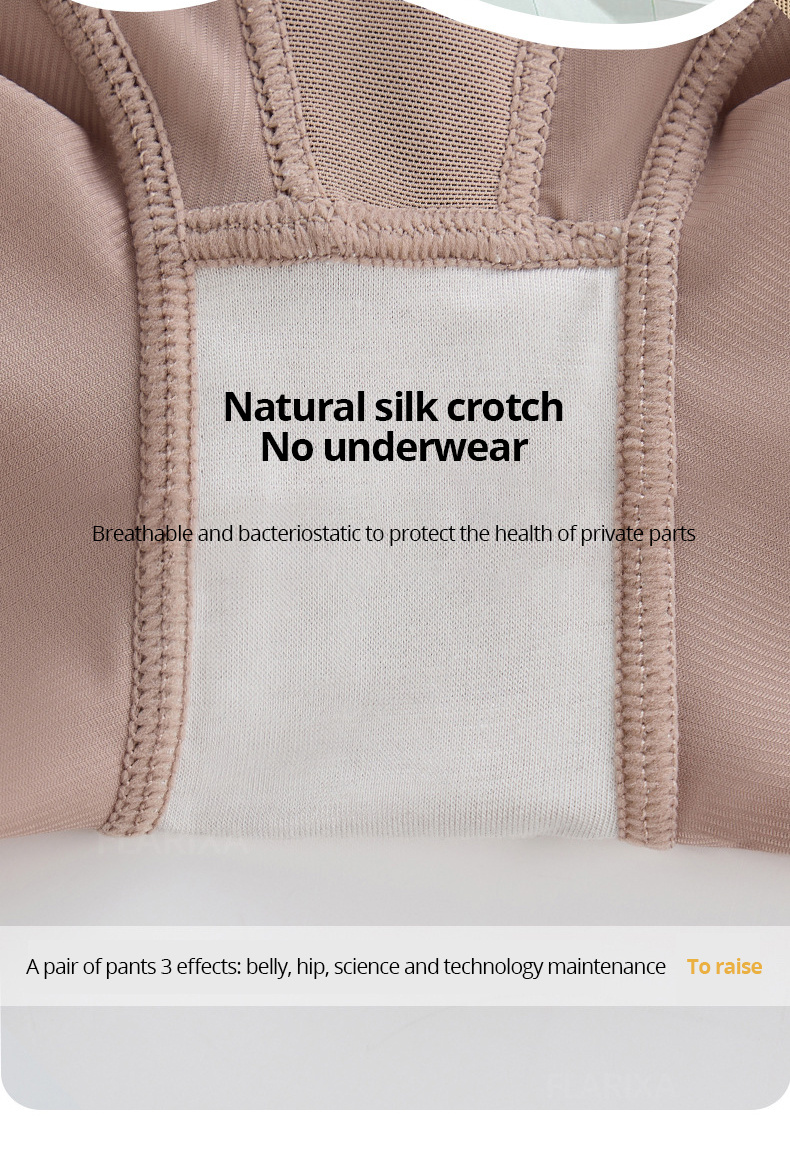 Flarixa Plus Size Shapewear Women High Waist Slimming Shorts Tummy ...