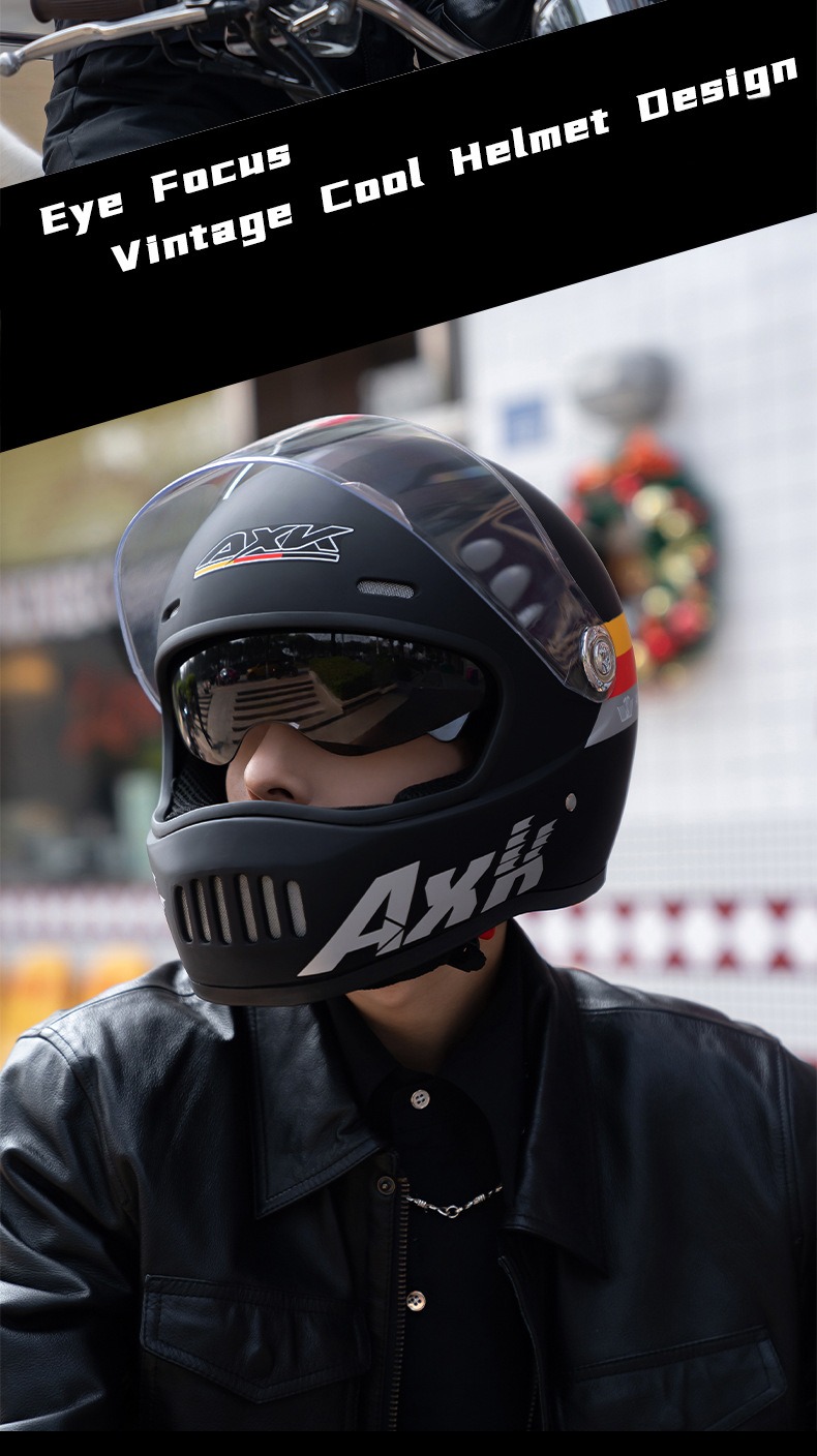 Motorcycle Helmet Full Helmet 100% Brand New Commuter Motorcycle Four ...