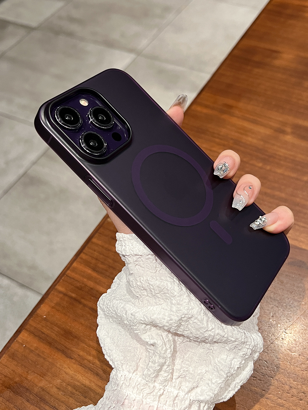 Luxury Ultra Thin Matte Clear Case For iPhone 16 15 14 Plus 13 12 11 ...