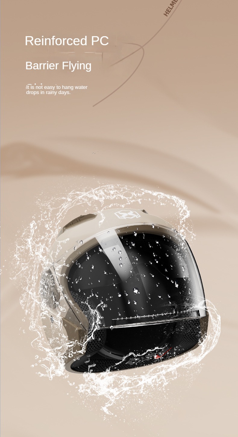 China CCC Certified Safety Protection Motorcycle Helmet Half Helmet Men ...