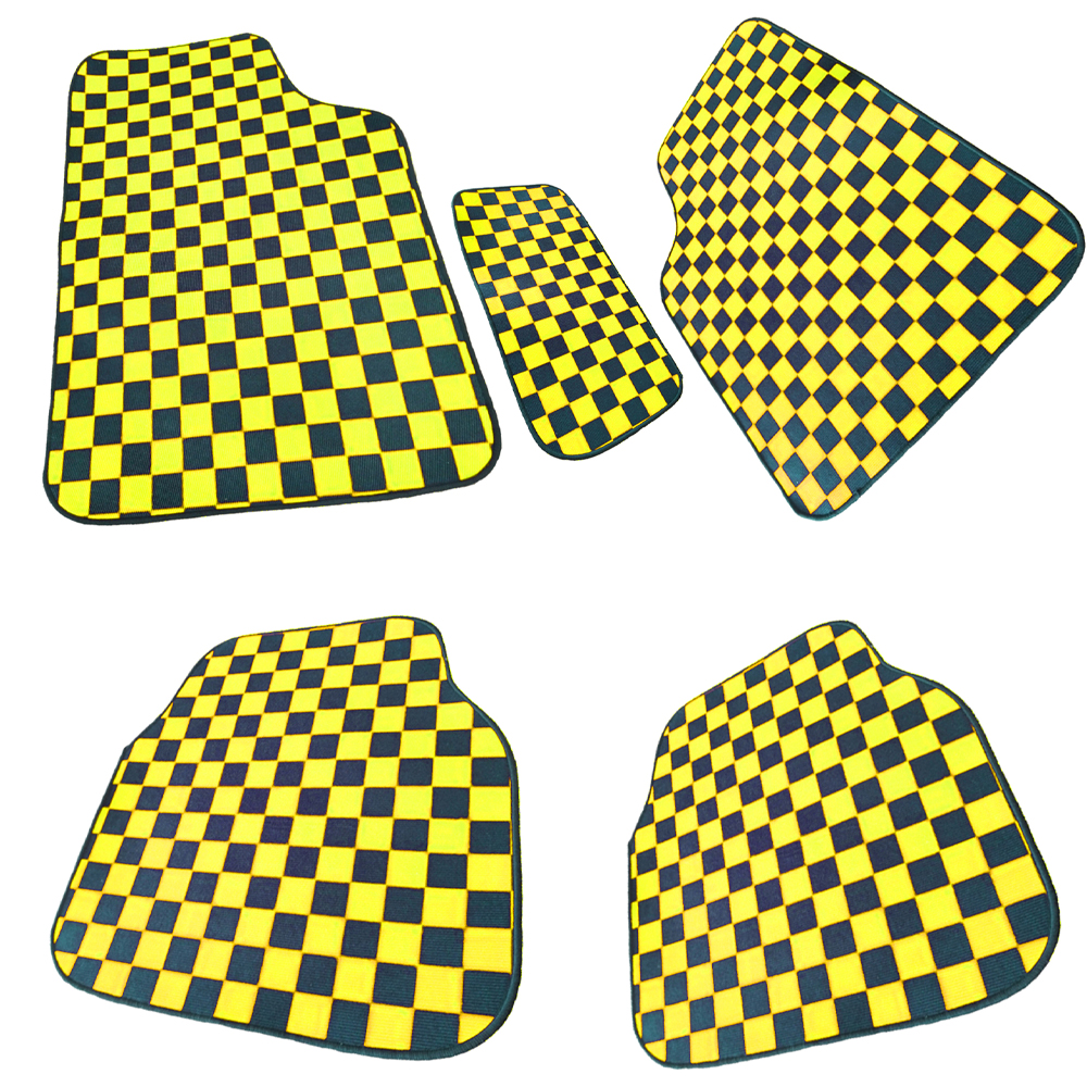 AOZI Premium Carpet Car Mat Anti-Slip Universal Automotive Floor Mats ...