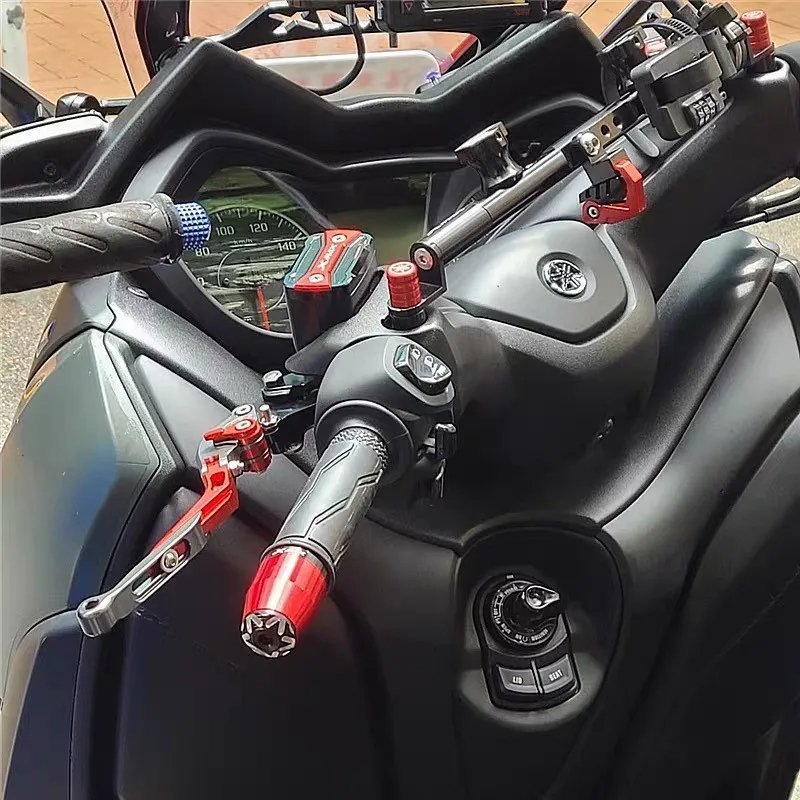 Motorcycle Accessories Parking handle clutch brake lever For XMAX 125 ...