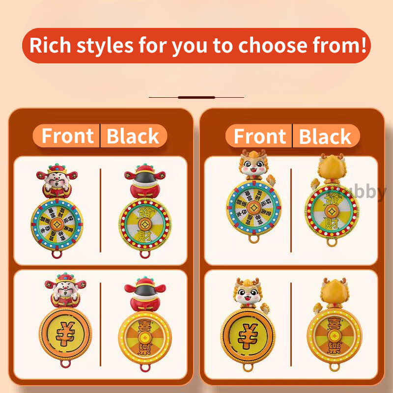 Fidget Spinner God of Wealth Doll Turntable Creative Decompression Toy ...