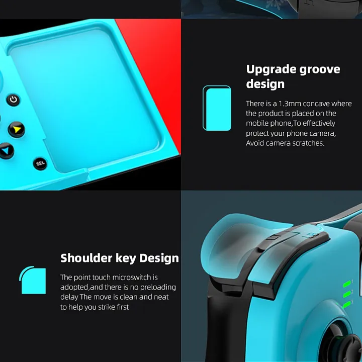 【Malaysia Spot Sale】D3 Stretch Wireless Gamepad Joystick Compatible For ...