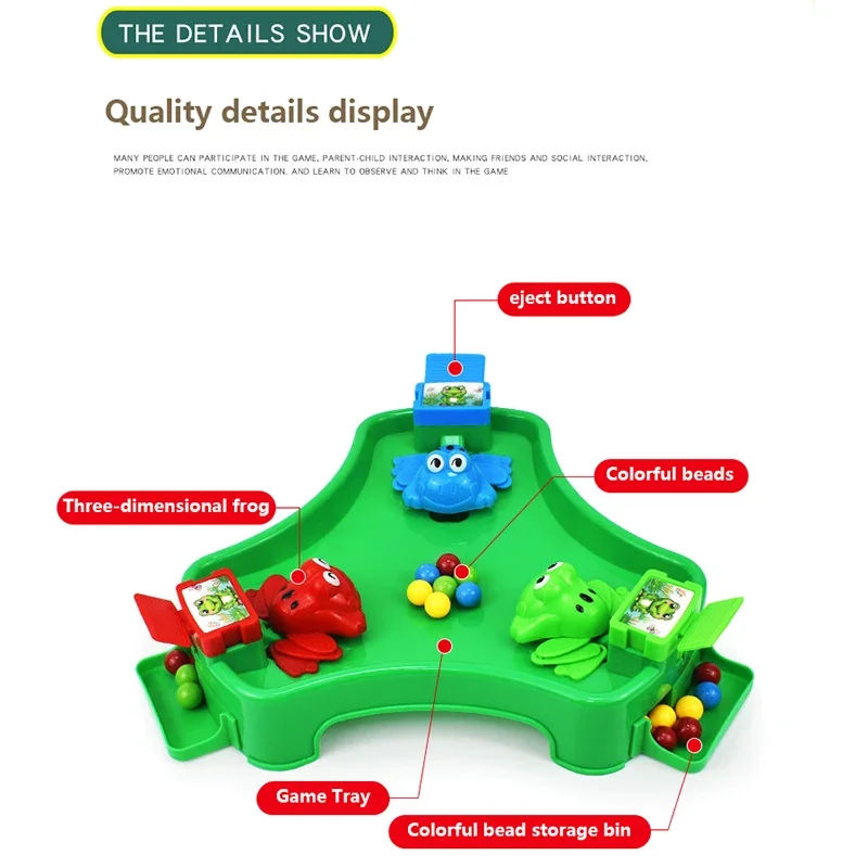 Hungry Frogs Board Game – Intense Game of Quick Reflexes – Pre-School ...