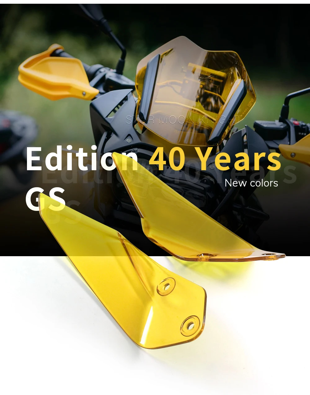 Wind Deflector Side Windshield Fairing For BMW R 1250 1200 GS ADV ...
