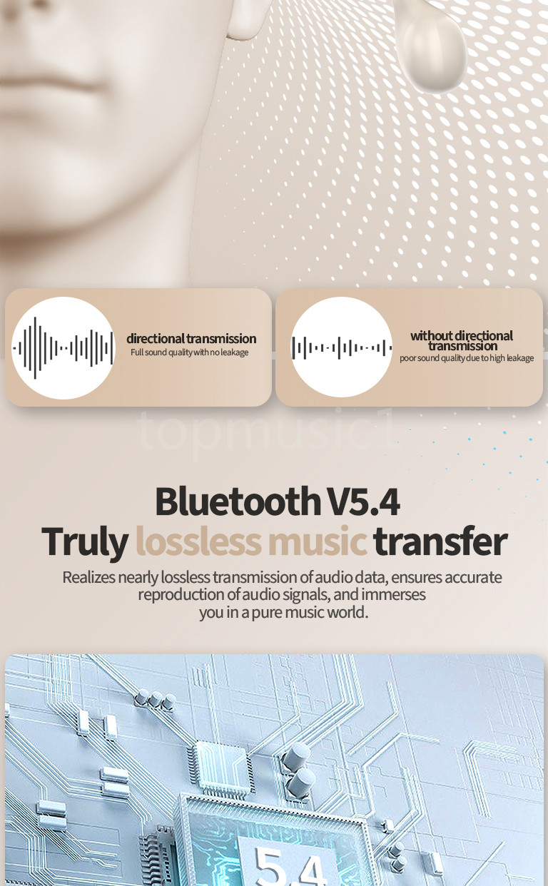 Monster Open Ear AC210 TWS Wireless Earphone Bluetooth 5.4 TWS Sports ...